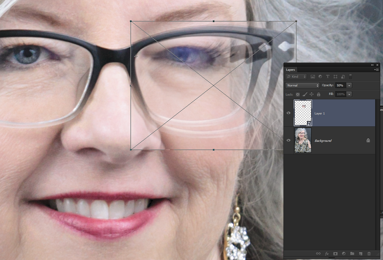 Correcting Eye Distortion From Glasses Questions About Tutorials And 